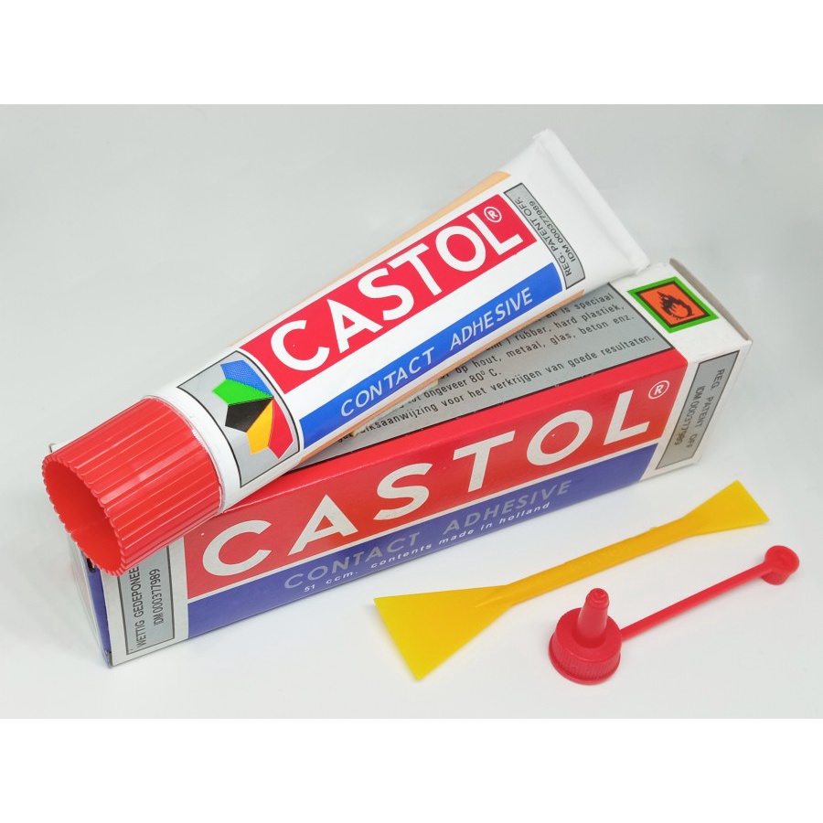 Jual LEM CASTOL KUNING TERSEDIA UKURAN 21 DAN 51CC / LEM KUNING CASTOL ...
