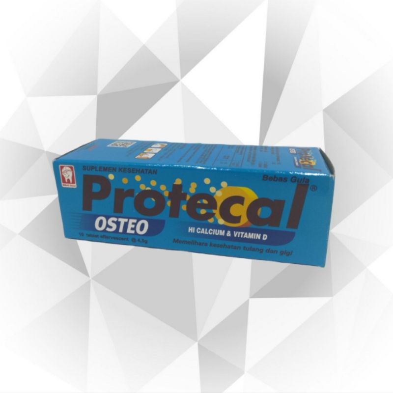 Jual protecal osteo vitamin d dan hi Calcium 1 tube isi 10 tablet ...