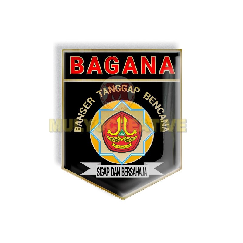 Jual Pin Emblem Bagana Logo Banser Tanggap Bencana Magnet Peniti ...