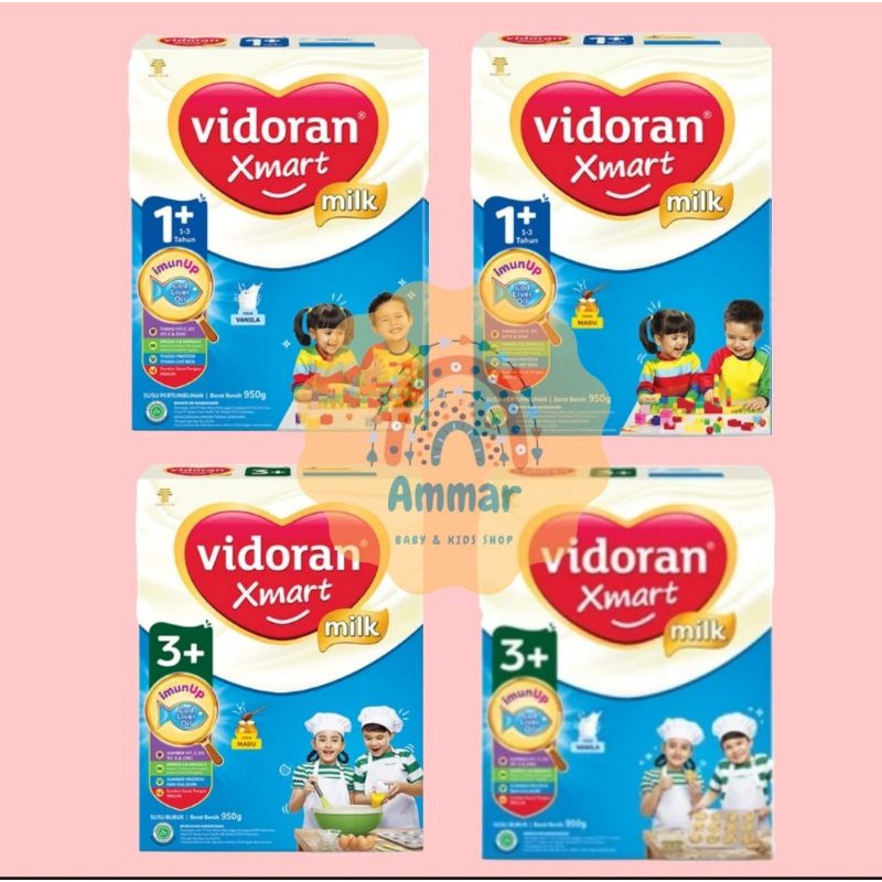 Jual vidoran 1+ vanila madu/ vidoran 3+ vanila madu | Shopee Indonesia