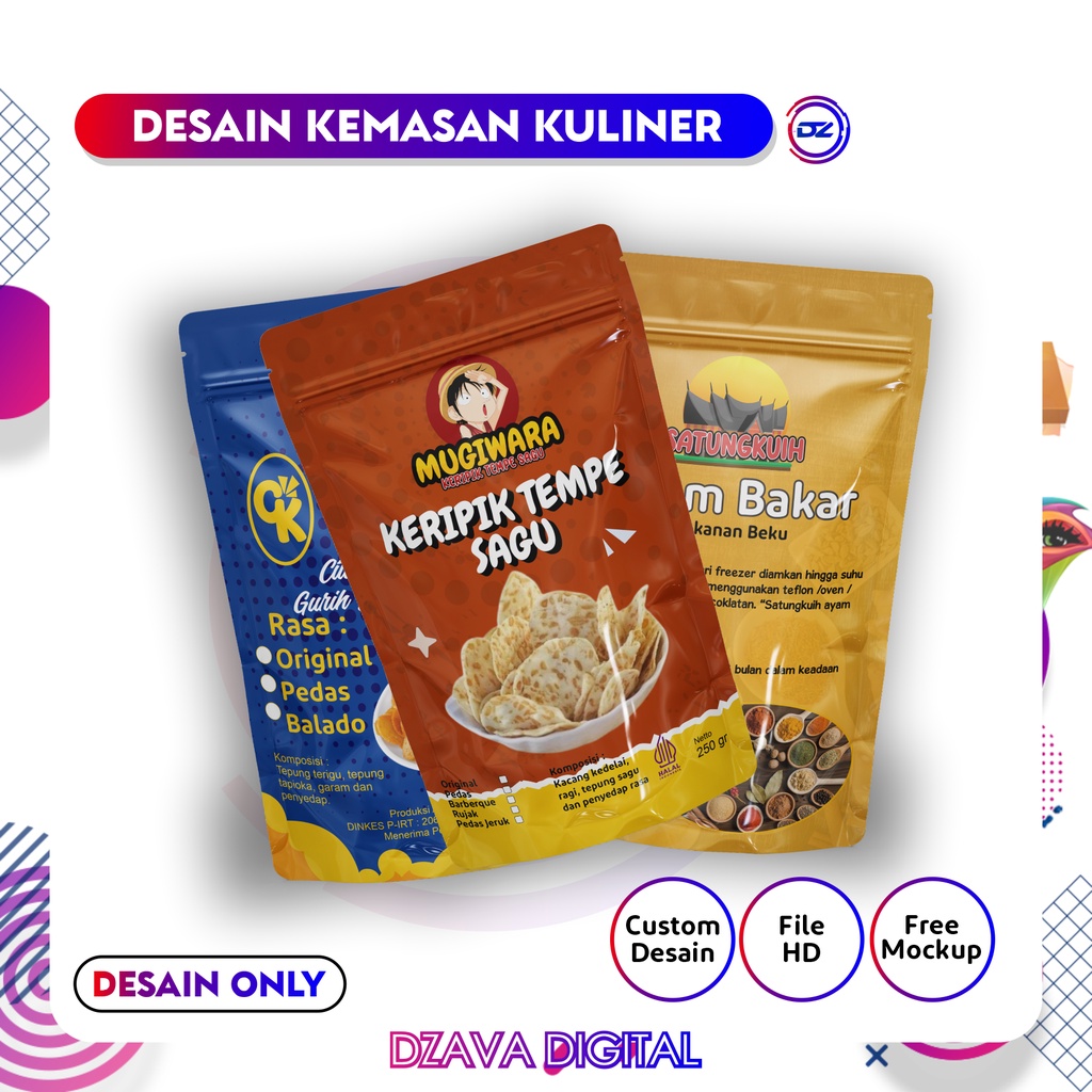 Jual JASA DESAIN KEMASAN | LOGO UMKM | DESAIN LOGO TERJANGKAU | DESAIN ...