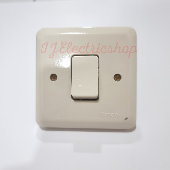 Jual SAKLAR TANAM ENGKEL SINGLE HOTEL DUA ARAH BROCO NEW GEE 5163 ...