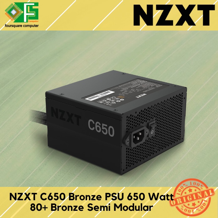Jual NZXT C650 Bronze PSU 650 Watt 80 Plus Bronze | 650W 80+ Power ...