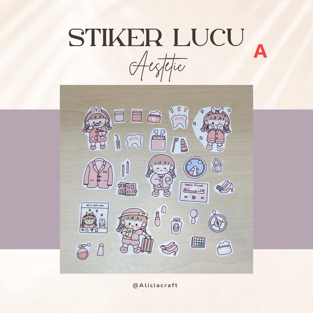 Harga Stiker Lucu Aesthetic Waterproof Terbaru Desember 2022 |BigGo ...