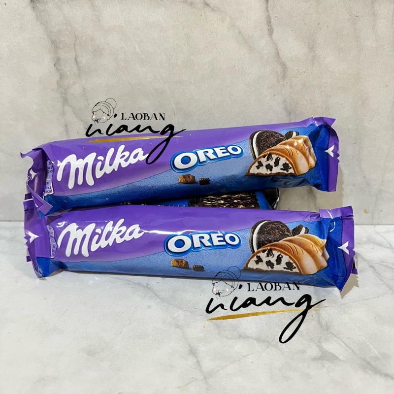 Jual milka oreo chocolate bar 37g turkey milk choco coklat turki impor ...