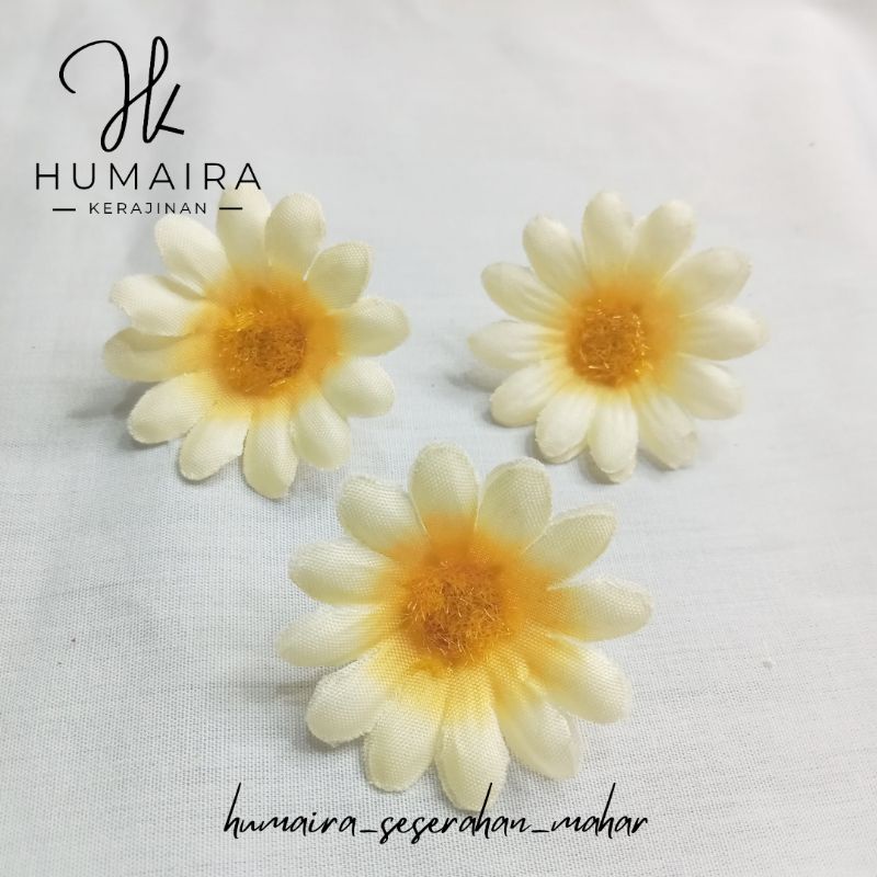 Jual Bunga Daisy satuan / bunga hiasan mahar / flower daisy artificial ...