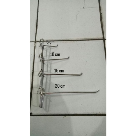 Jual Single Hook Ram besi tebal (BEKAS) cantolan ram besi /cantelan ram ...