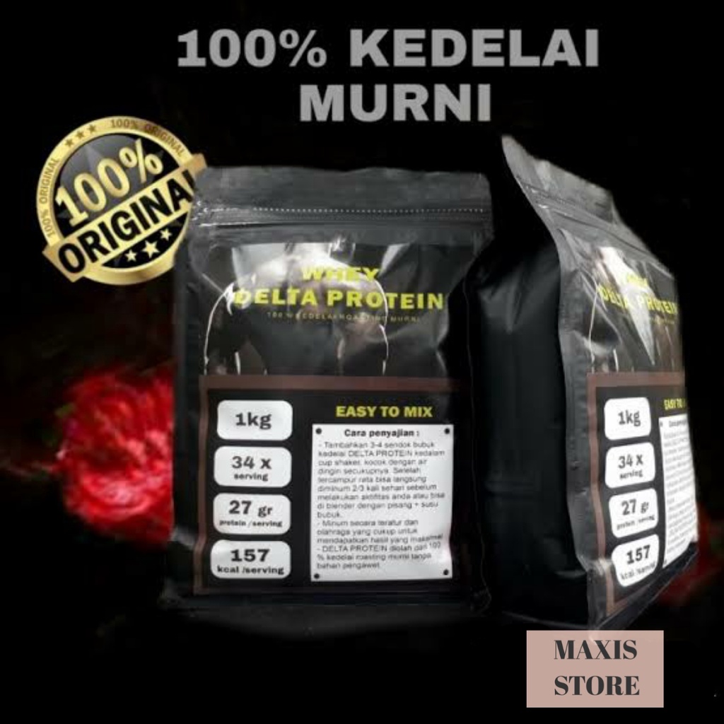 Jual MS - Delta protein / Whey Protein / Bubuk Kedelai Murni 1kg ...