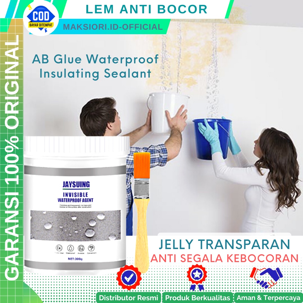 Jual Lem Anti Bocor Multifungsi Bocor Gel Transparan Cat Lantai Keramik ...