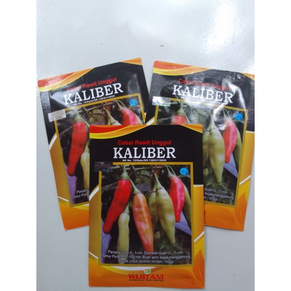 Jual Benih cabe KALIBER 10gram | Shopee Indonesia