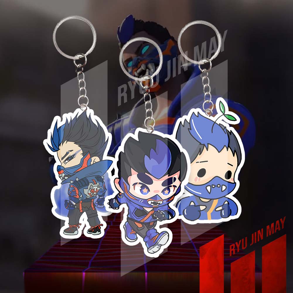Jual Gantungan Kunci / Keychain / Gantungan HP - Valorant - Yoru ...