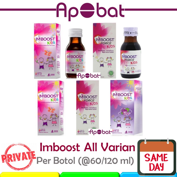 Jual - ApObat - Imboost SIRUP 60 / 120 ML / Force Vitamin Daya Tahan ...