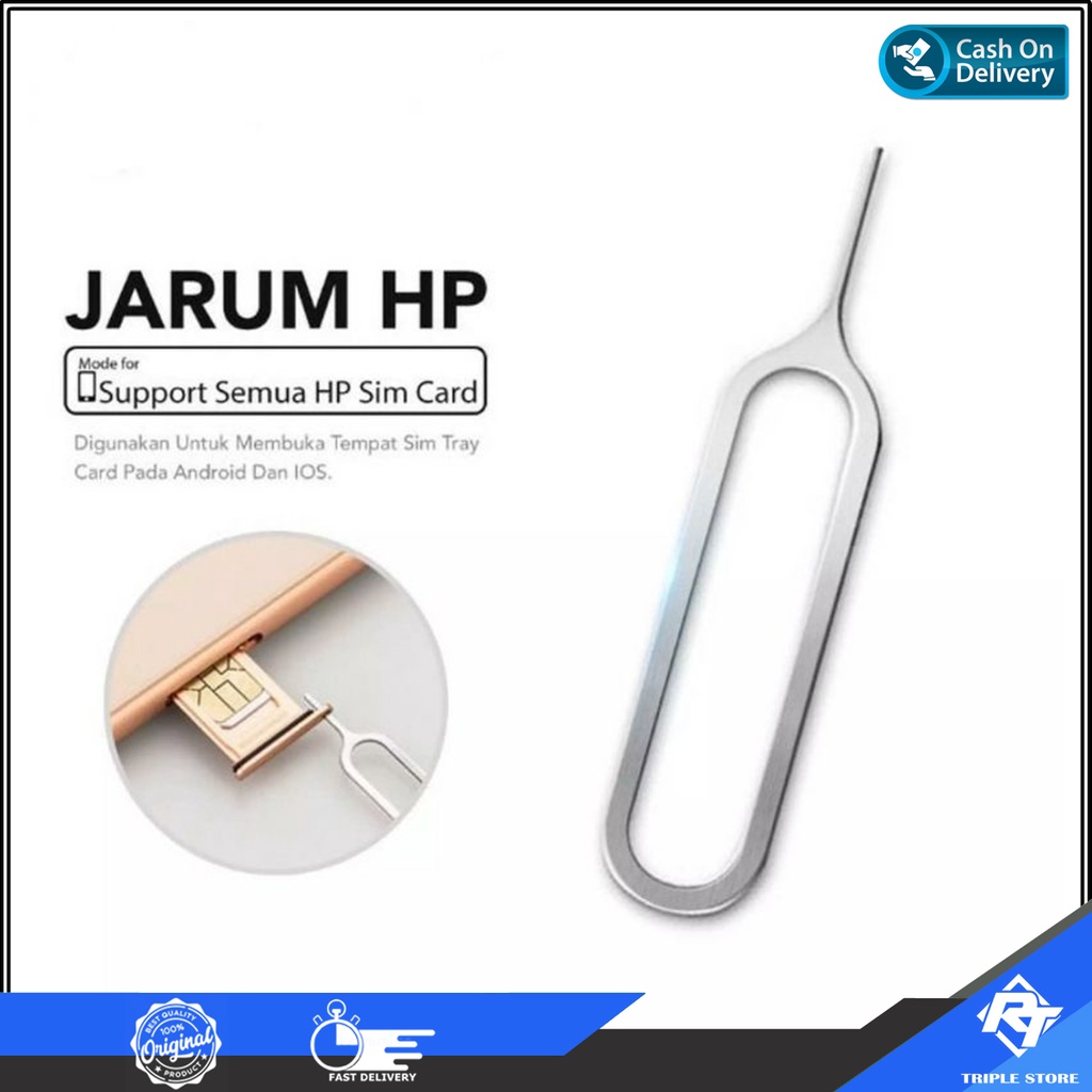 Jual Sim Card Ejector Handphone Tusukan Kartu SIM cocok untuk semua ...