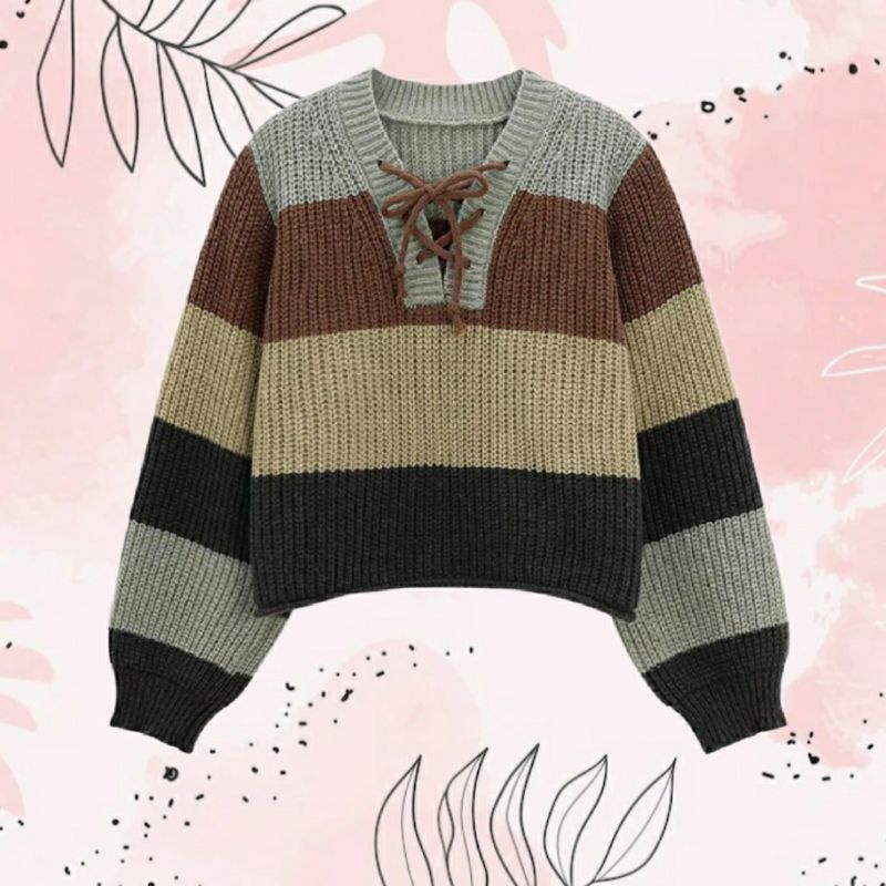 Jual Cardigan Premium Wanita Sweter Switer Cewek RANIA PASTEL SAGE ...