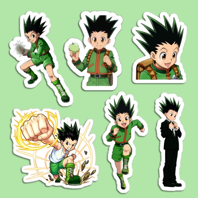 Jual Sticker Anime Hunter x Hunter Sticker hunterxhunter HxH killua ...