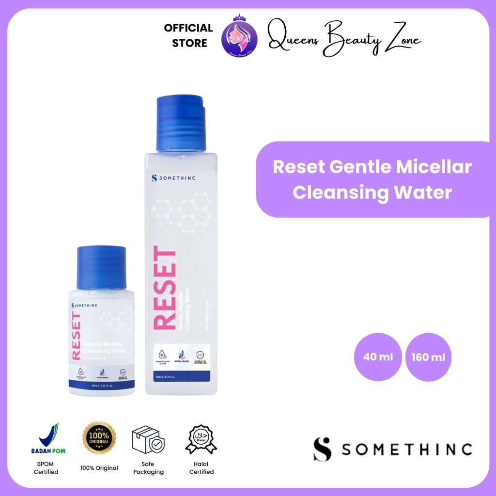 Jual SOMETHINC Reset Gentle micellar cleansing water | Shopee Indonesia
