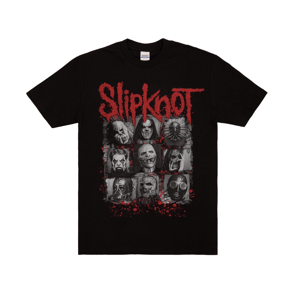 Jual Baju Band - Slipknot Face's T-Shirt & Kaos Tanpa Jaitan Samping ...