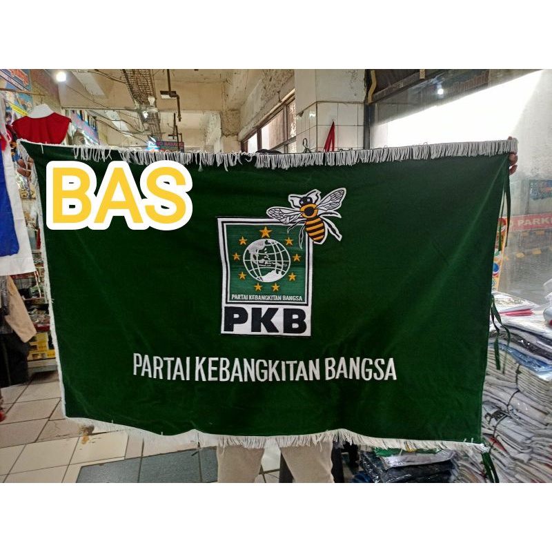 Jual bendera petaka PKB/bendera custom/bendera reques/bendera petaka ...