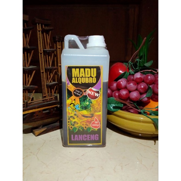 Jual madu murni asli lanceng alqubro 1kg 1000gram | Shopee Indonesia