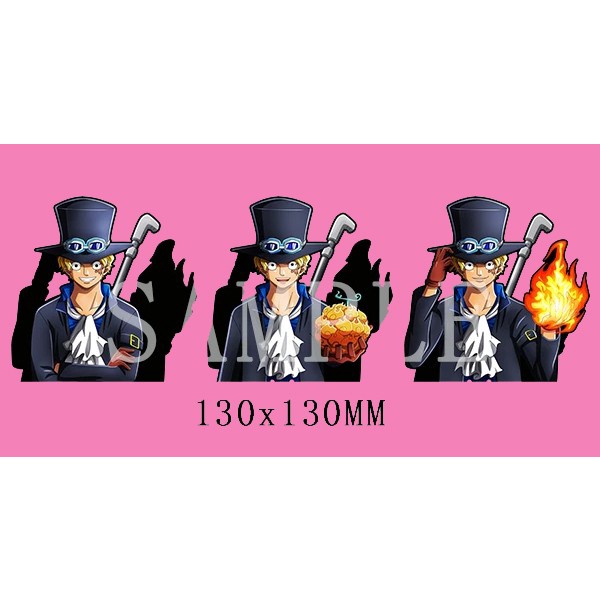 Jual Sabo - One Piece 3D Motion Sticker Anime - Sticker Bergerak ...