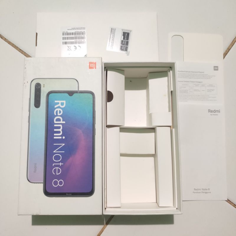 Jual Dus Box Xiaomi Redmi Note 8 Original Copotan | Shopee Indonesia