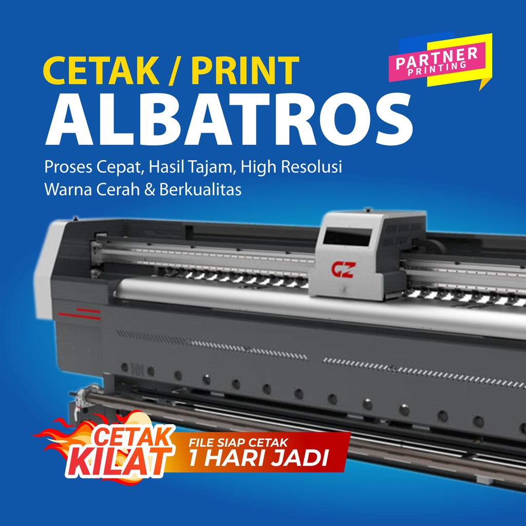 Jual Cetak Bahan Albatros | Bahan Khusus Untuk Standing Banner & Poster ...