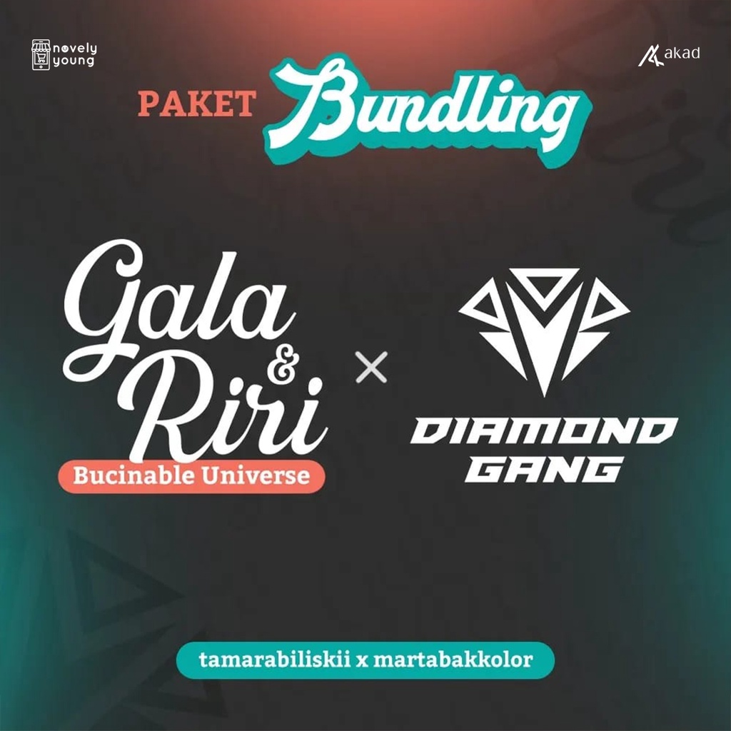 Jual Gala & Riri x Diamond Gang (Exclusive Pre-order) | Shopee Indonesia
