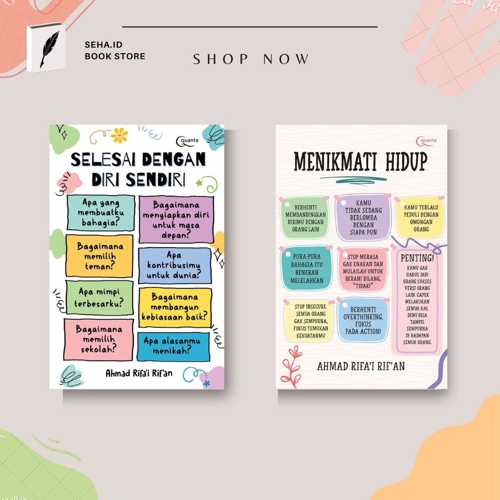 Jual Buku Menikmati hidup, Selesai Dengan Diri Sendiri - Ahmad Rifai Rifan [ORIGINAL] | Shopee ...
