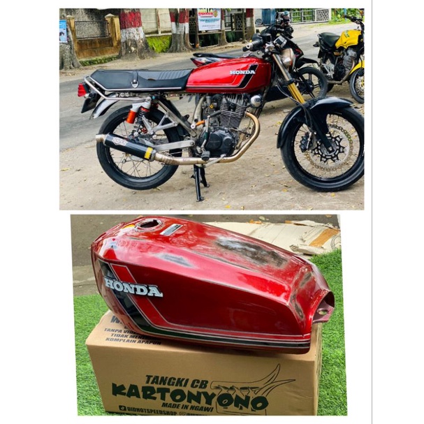 Jual Tangki cb k5/gl 100 kartoyono versi original cat dlambus | Shopee Indonesia