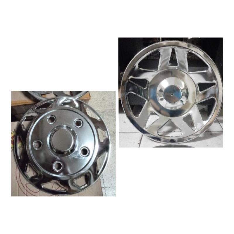 Jual weldop dop roda ring 16 truk double/bis medium lubang baut 5 motif ...