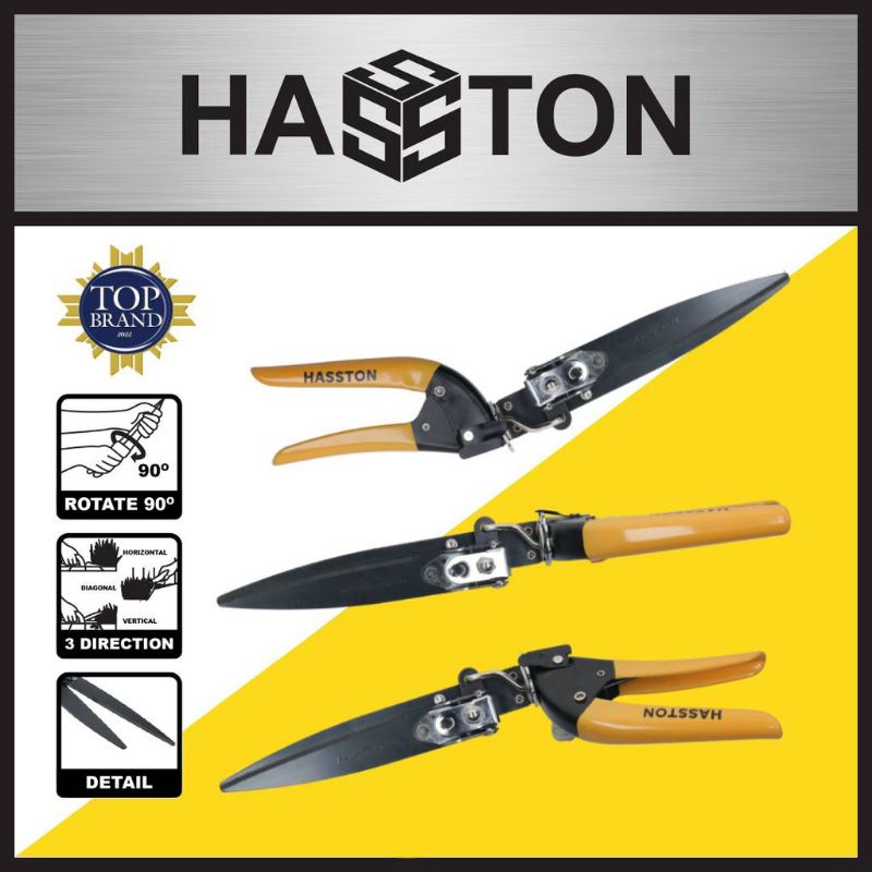 Jual HASSTON GUNTING RUMPUT 3 POSISI MULTIFUNGSI GAGANG BESI KUAT ...