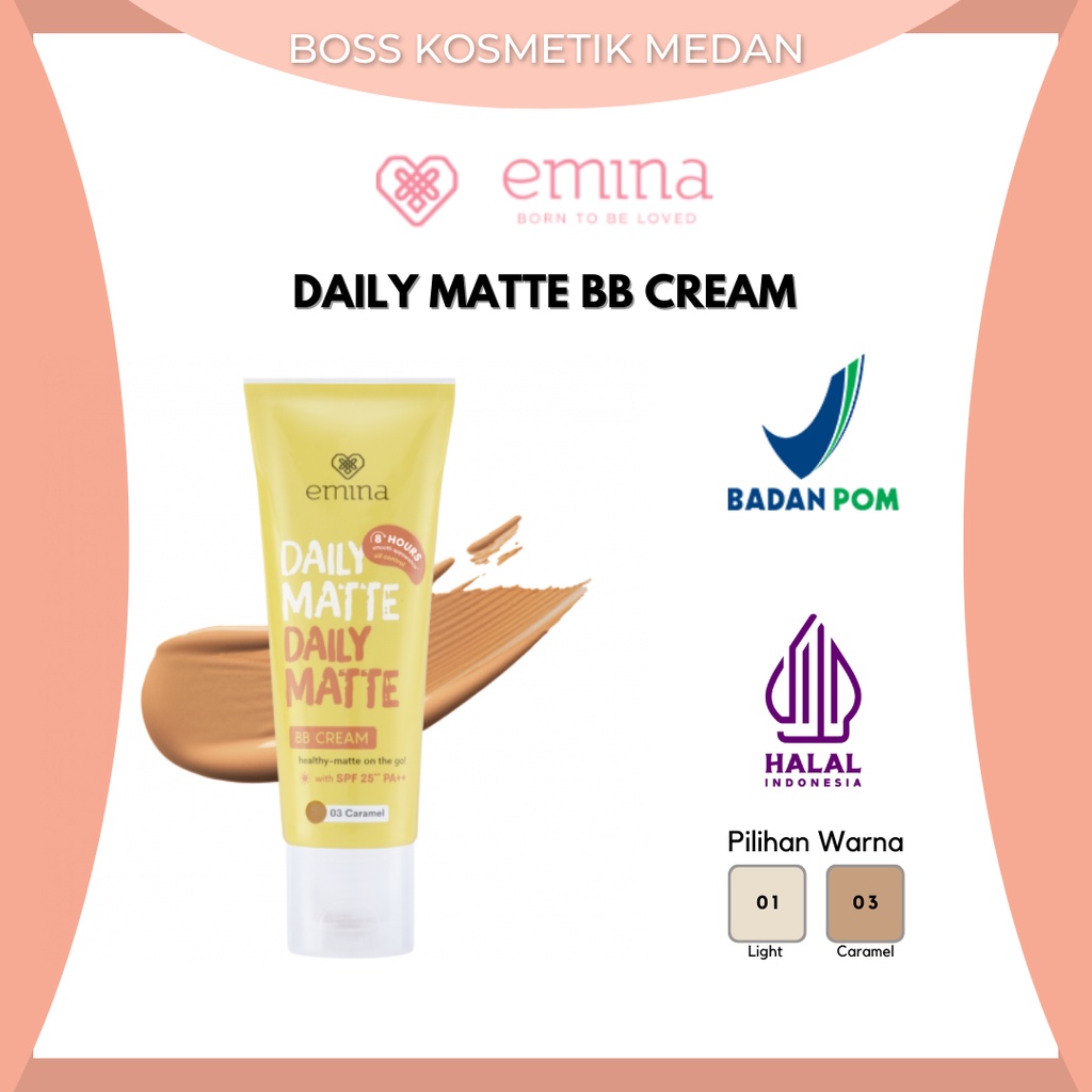 Jual EMINA DAILY MATTEBB CREAM (15ML) | Shopee Indonesia
