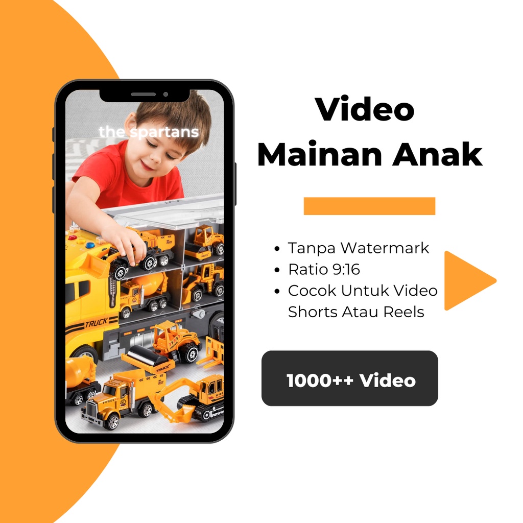 Jual 1000++ Video Konten Mainan Anak Siap Upload | Shopee Indonesia
