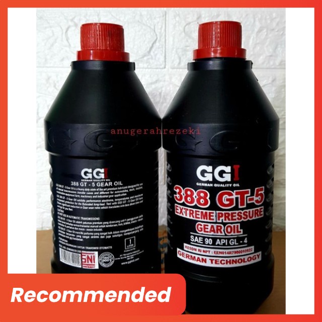 Jual OLI GARDAN / OLI GEAR / OLI TRANSMISI GGI GEAR OIL SAE 90 GL-4 ...