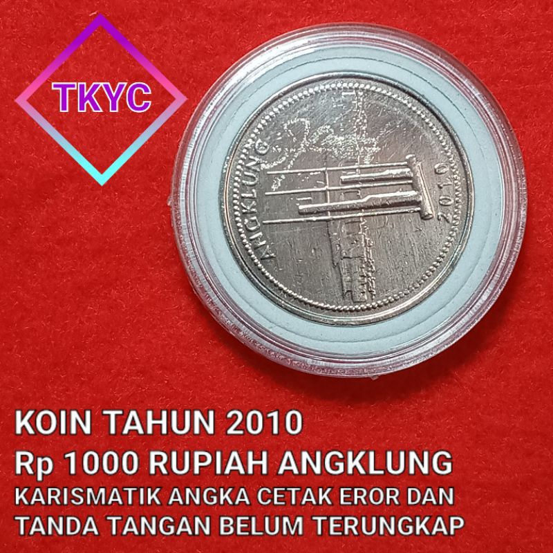 Jual AKLG2010 Rp 1000 Rupiah Koin Antik 2010 Angklung Cetak Eror Dan ... Jual AKLG2010 Rp 1000 Rupiah Koin Antik 2010 Angklung Cetak Eror Dan ...