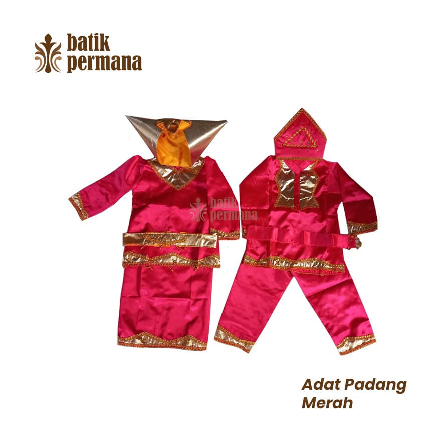 Jual Sepasang Baju Adat Sumatera Barat, Baju adat padang | Shopee Indonesia