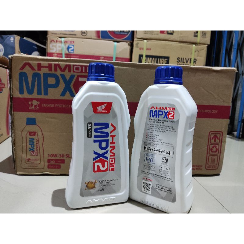 Jual Oli MPX2 800 ml AHM Oil Matic MPX 2 0.8L ORIGINAL | Shopee Indonesia