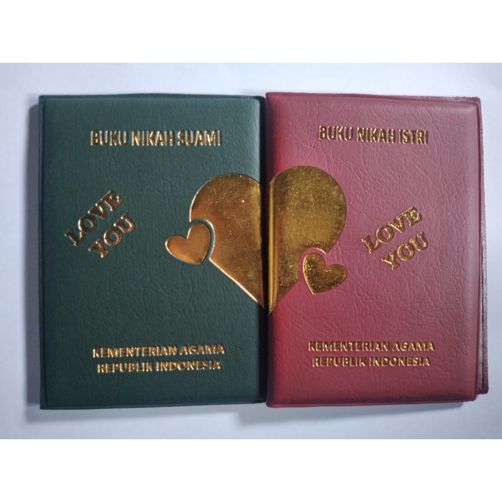 Jual Sampul Hard Cover Buku Nikah Keren Terlaris 1 Pasang (2 PCS ...
