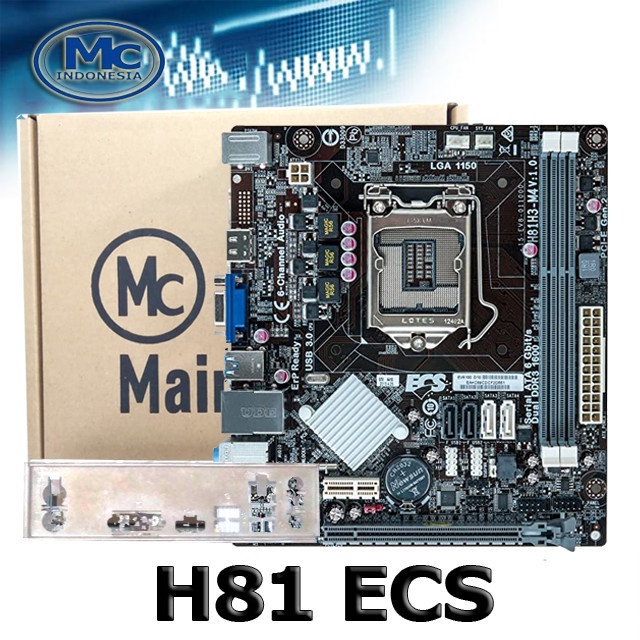Jual MOBO H81 Motherboard Mainboard H81 Intel LGA 1150 Onboard | Shopee ...