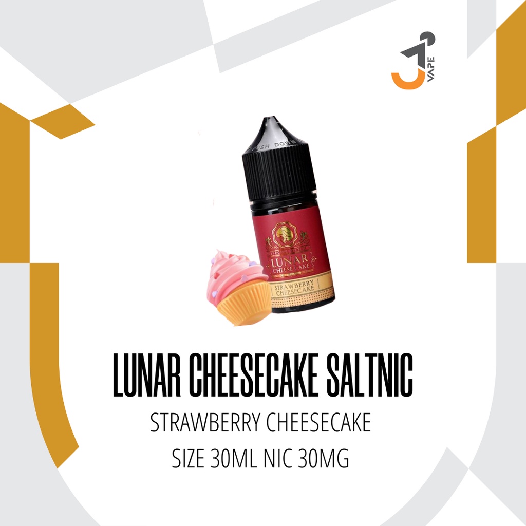 Jual LUNAR HEXOHM STRAWBERRY CHEESCAKE SALTNIC 30ML 30MG BY JZOO X ...