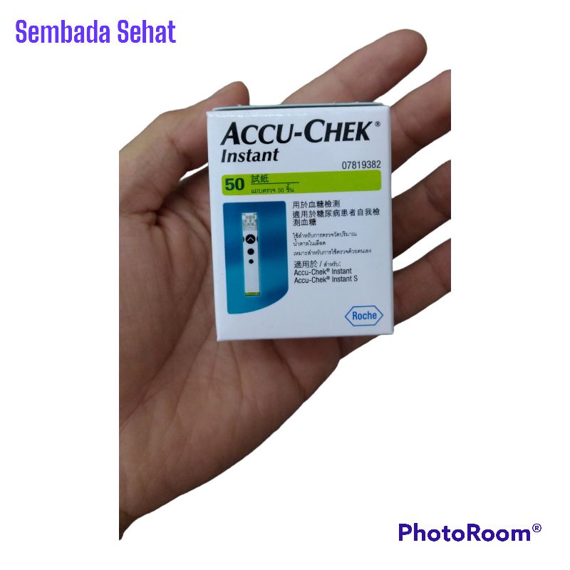 Jual Accu-Chek Instant Test Strip 50s (Strip Cek Gula Accu-Chek Instant ...