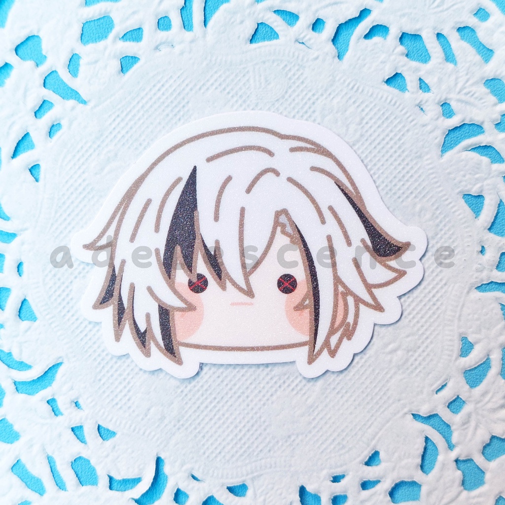 Jual Genshin Impact: Arlecchino (The Knave) Glitter Sticker by ...