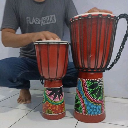 Jual Kendang Jimbe Gendang Jimbe Besar 40 cm dan 50 cm | Shopee Indonesia