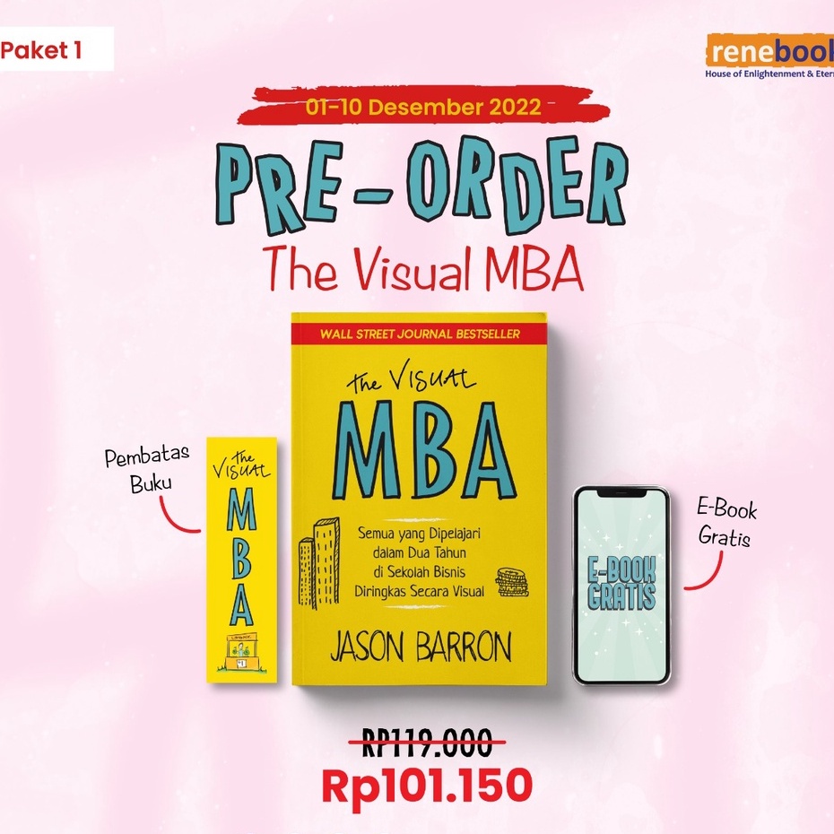 Jual Buku The Visual MBA - Jason Barron | Shopee Indonesia