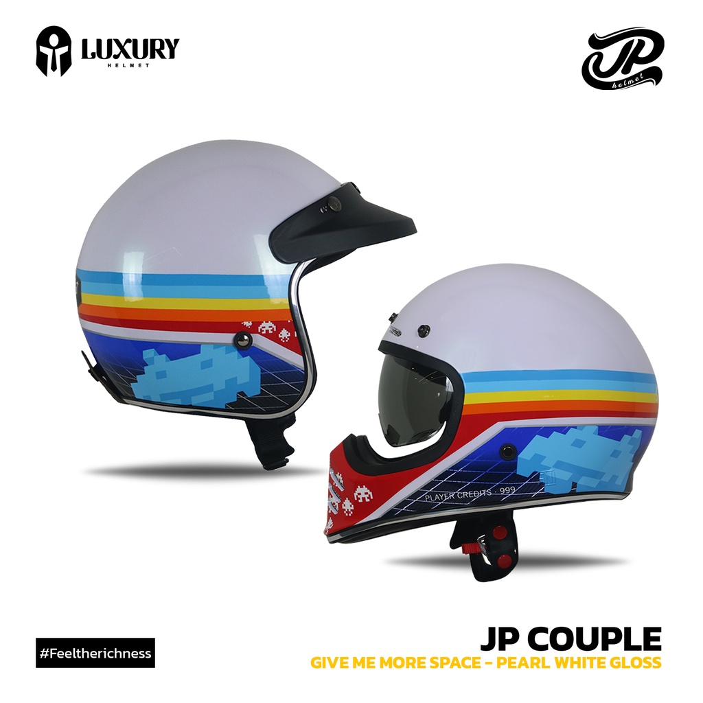 Jual Helm JPX Couple - Give Me More - JP Signature & JP New Bigie ...