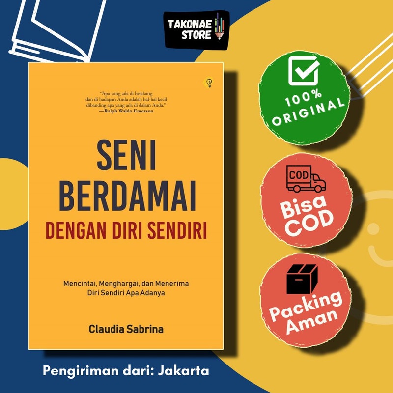 Jual Seni Berdamai Dengan Diri Sendiri - Claudia Sabrina | Shopee Indonesia