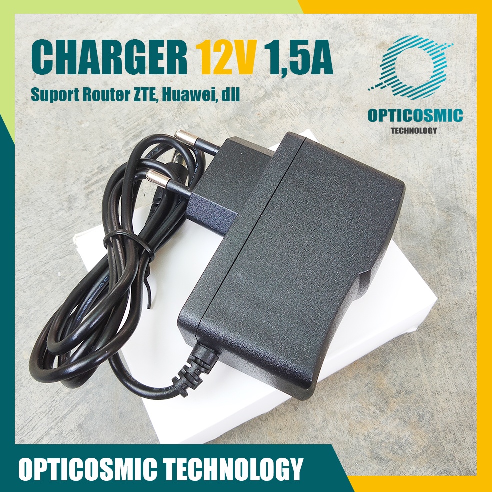 Jual Adaptor Charger 12v 1,5A CCTV Router Modem Wireless Access Point ...