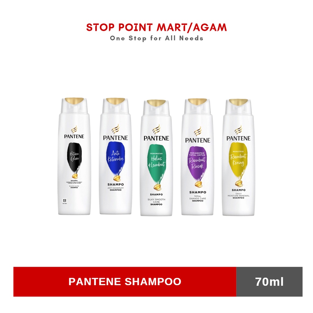 Jual Pantene Shampoo Travel Size 70ml (All Variants) | Shopee Indonesia
