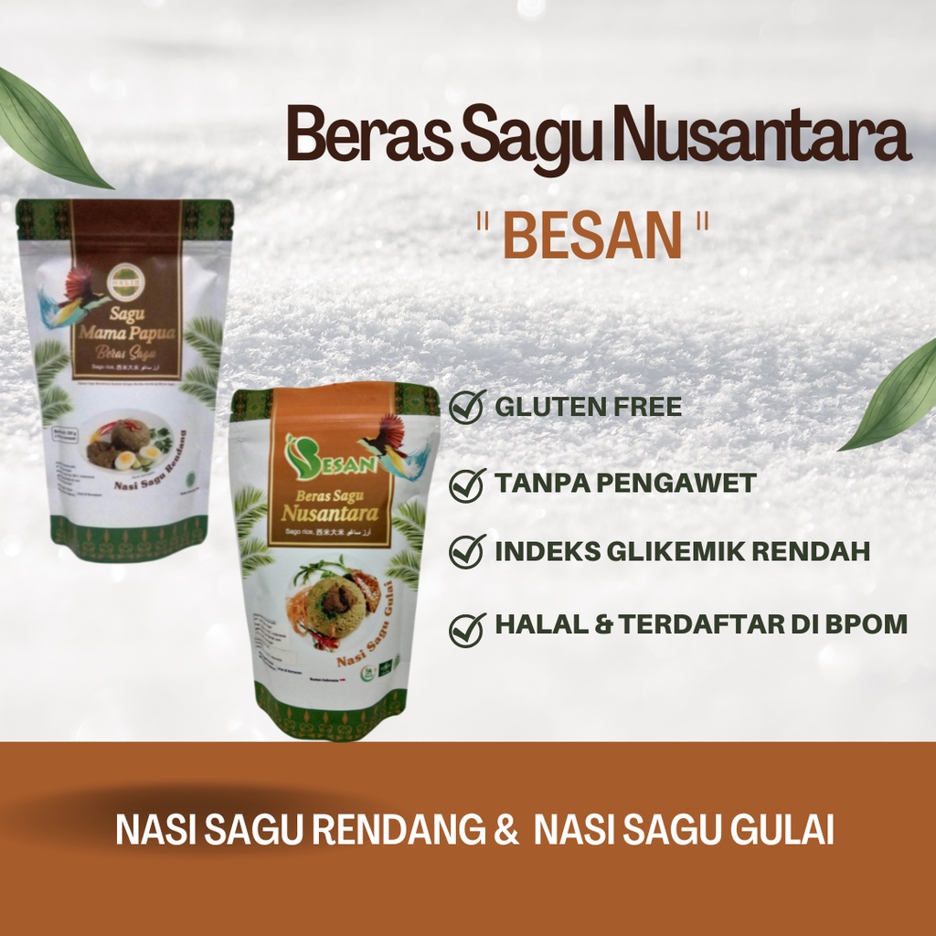 Jual Beras Sagu Gulai Rendang ( Nasi Sagu Gulai & Nasi Sagu Rendang ...