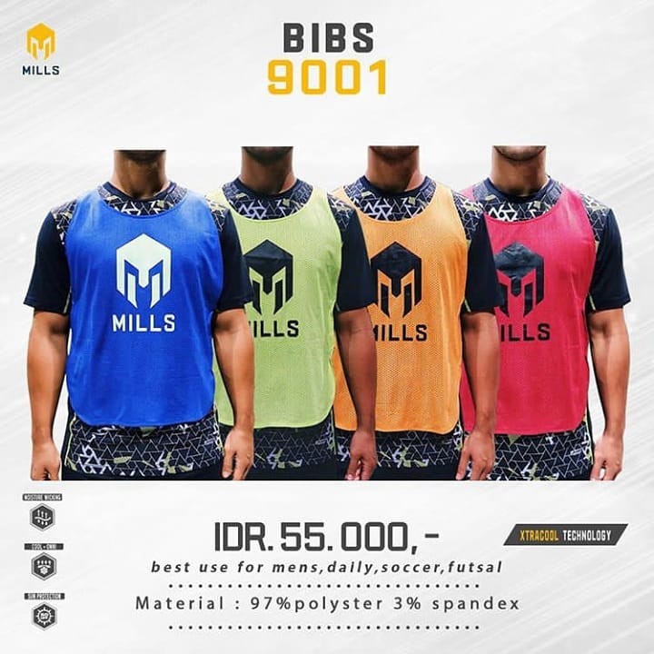 Jual MILLS Rompi Training & Latihan 9001 (Rompi Olahraga) | Shopee ...